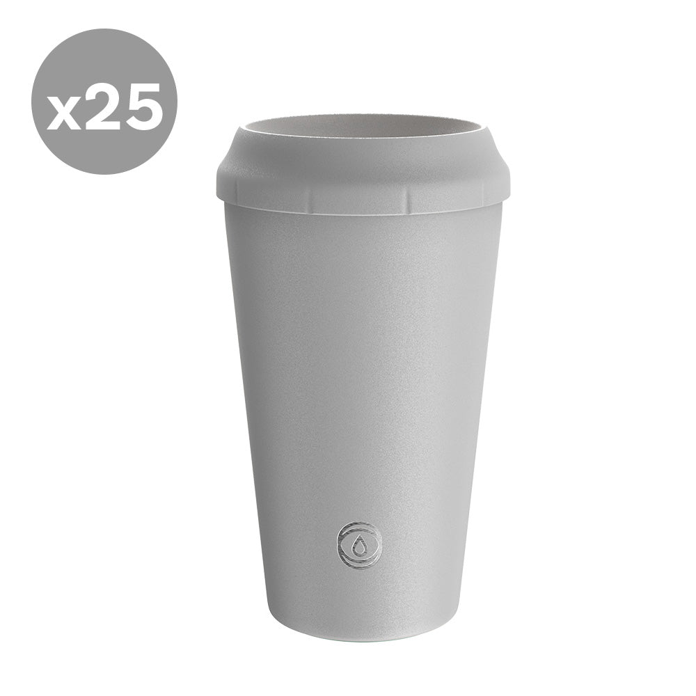 TOPL Flow360° / Stroll Reusable Cup - Stone (12oz) - Bundle of 25 ...