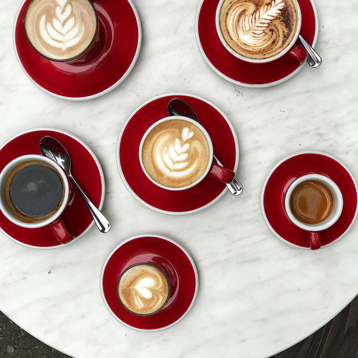 Latte Cups — Brewed By Hand